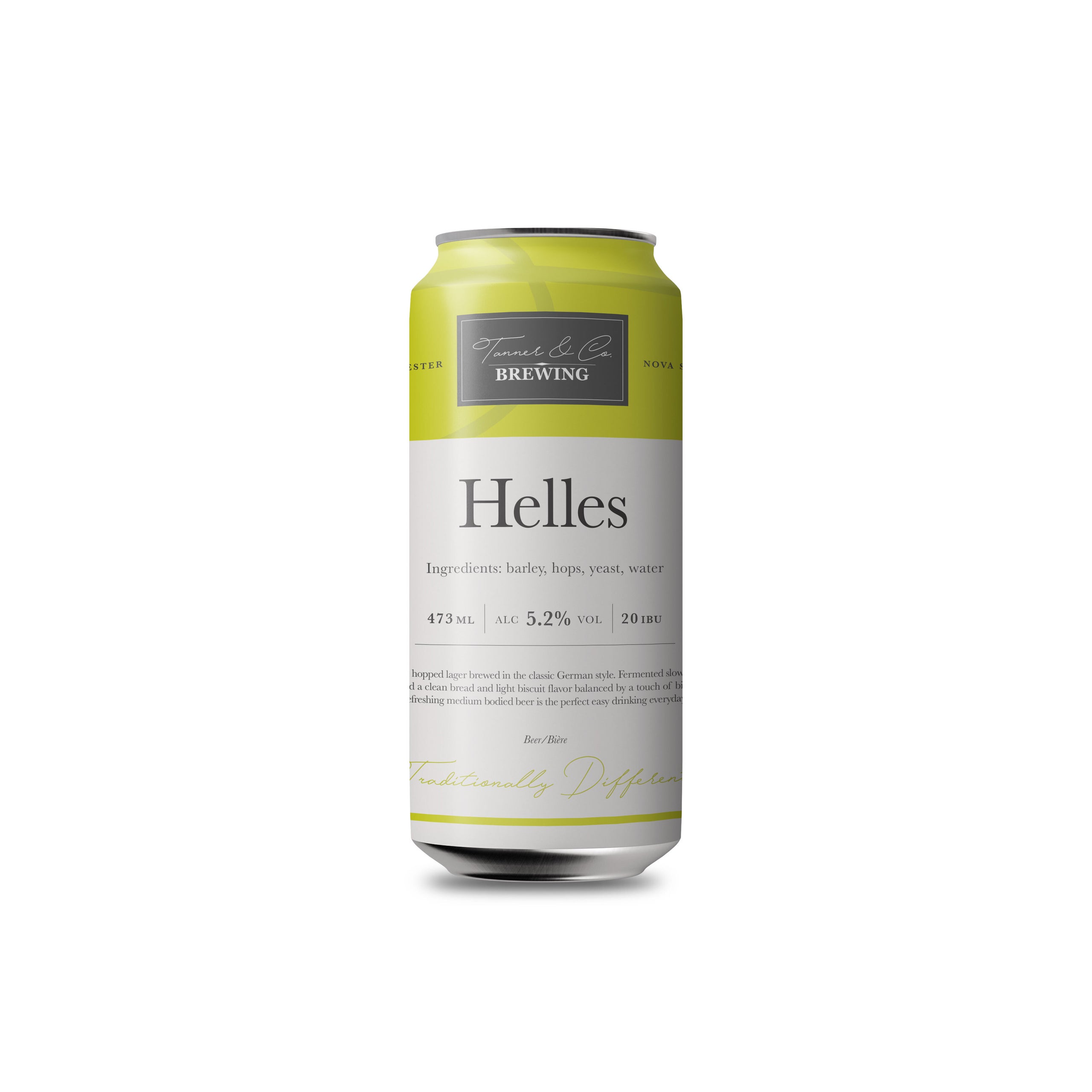 Helles Can | Tanner & Co Brewing
